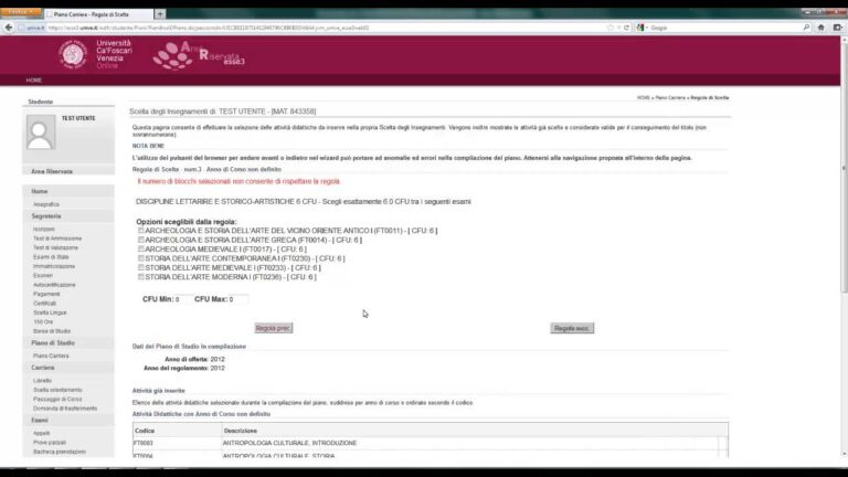 Piano di Studio Universitario: Guida Essenziale | Actualizado diciembre ...